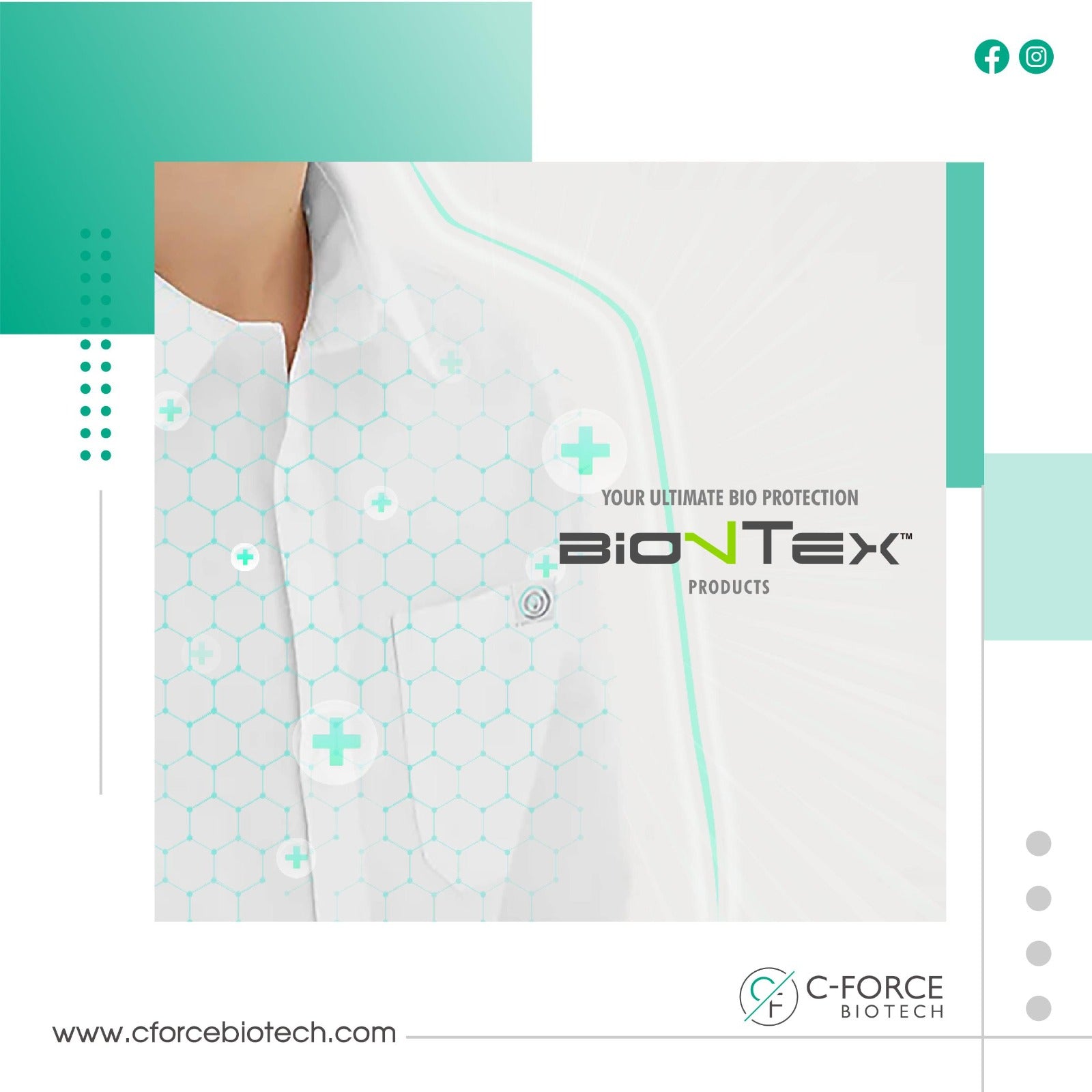 Brand-new BioNTex™️ Antivirus Technology – C-FORCE BIOTECH APPAREL