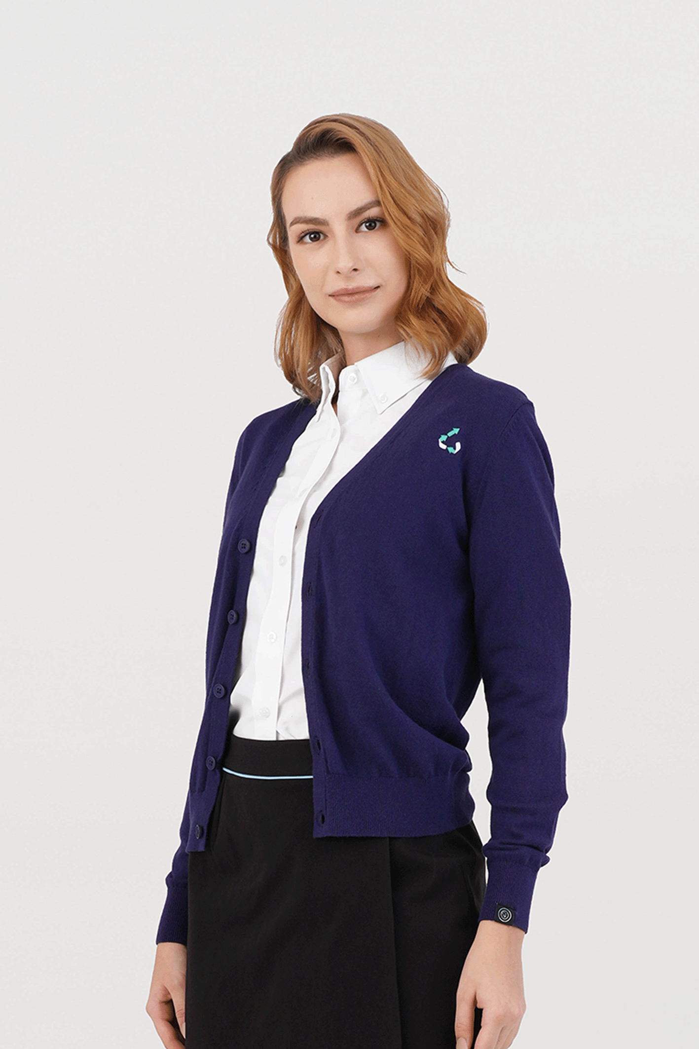 Oasis I Unisex Upcycle V-Neck Cardigan – C-FORCE BIOTECH APPAREL