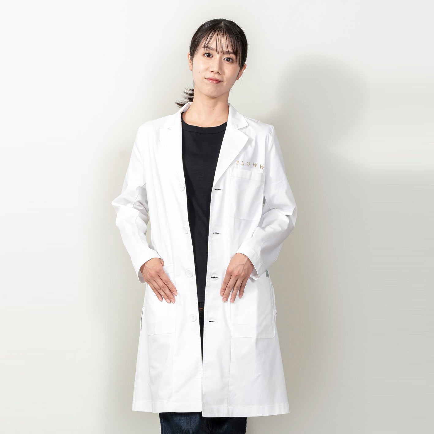 FLOWW | Women's BioNTex™ Eco Long Lab Coat – C-FORCE BIOTECH APPAREL